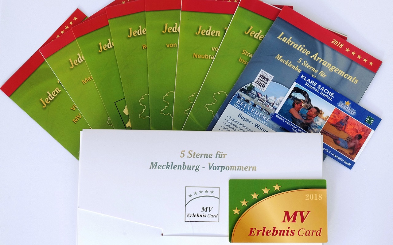Erlebniskarte Mecklenburg-Vorpommern - Erlebnis Gutschein Portal